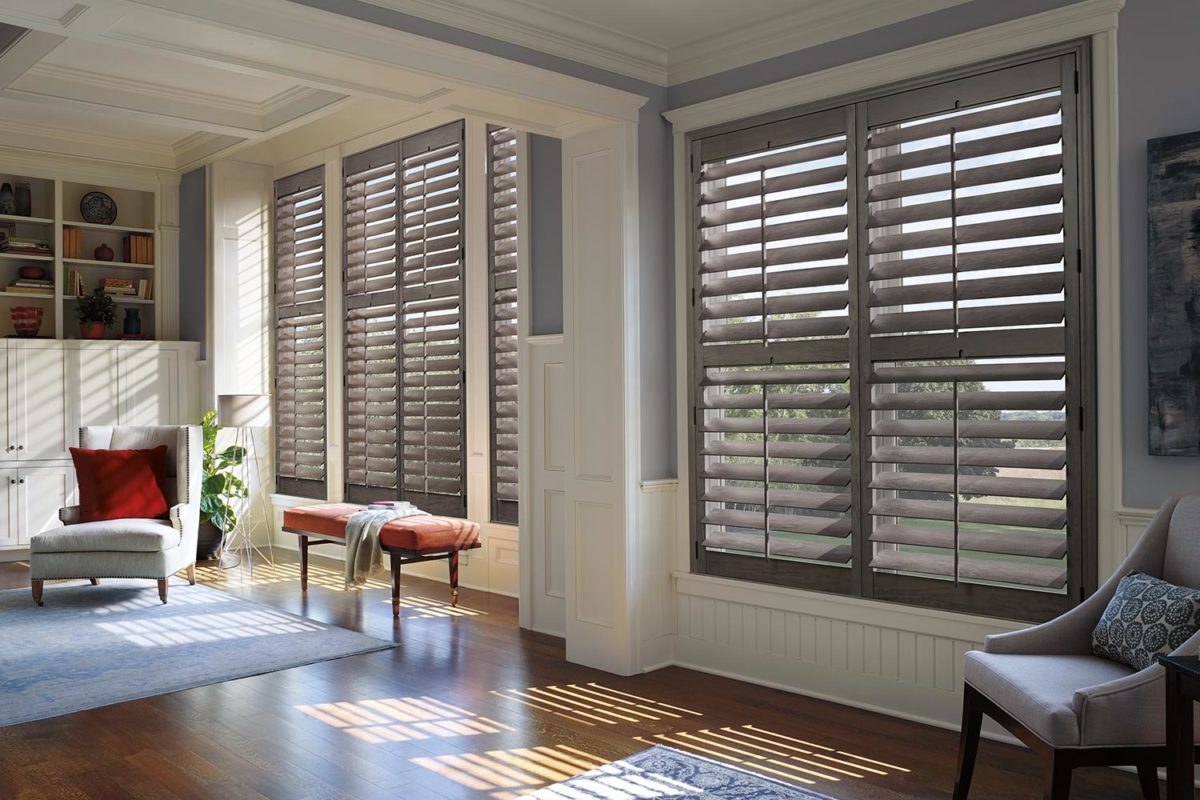 Wood Plantation Shutters - Metro Blinds